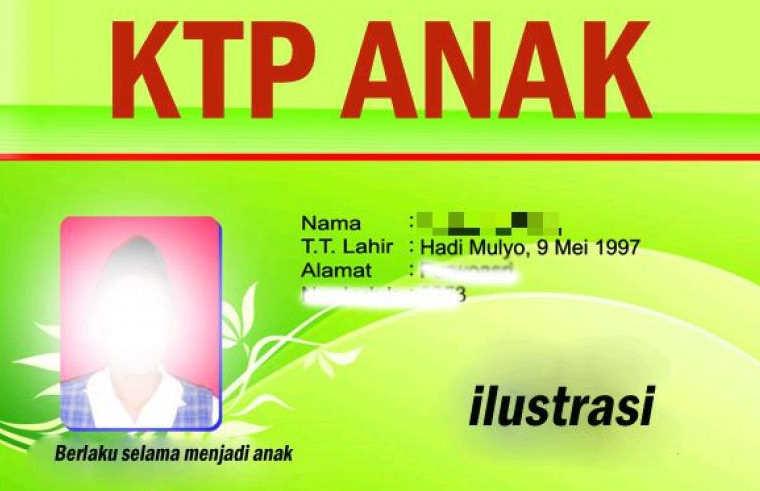 KTP Anak Diujicobakan di Kota Tegal Agustus Mendatang - INFOTEGALBREBES ...