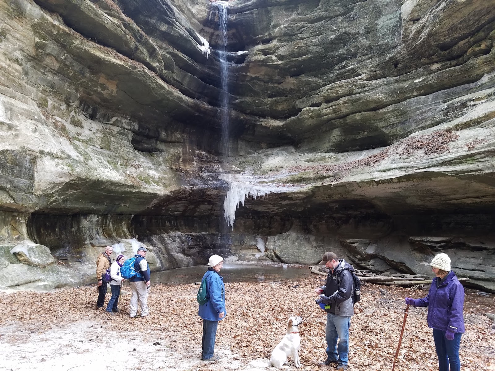 Hike Starved Rock: Dec. 21, 2017 St. Louis Canyon, Sac, Kickapoo and ...