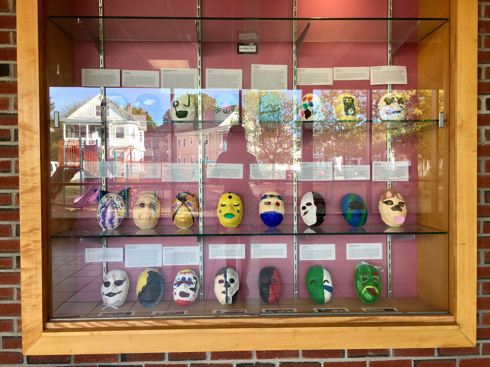 Art at Hosmer: Plaster Masks