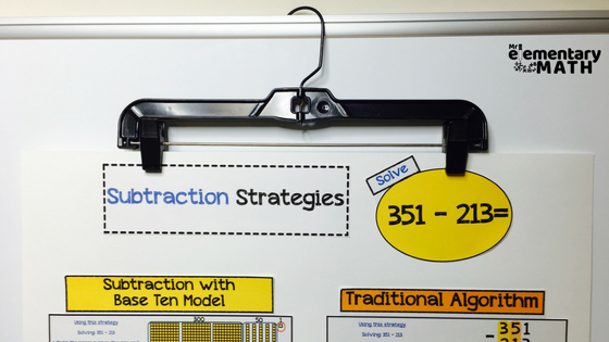 7 Tips for Using Math Strategy Anchor Charts | Upper Elementary Snapshots