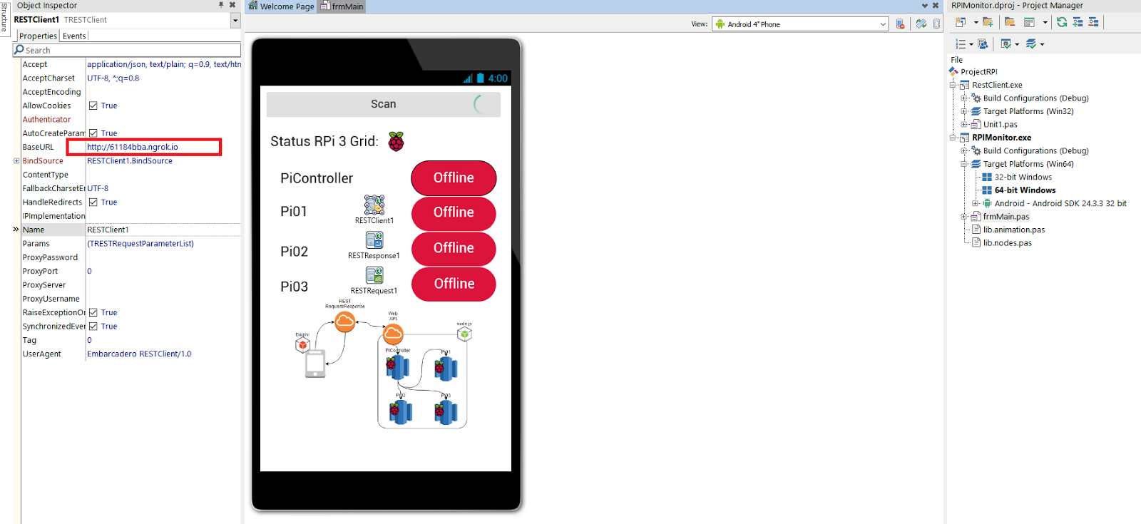 Creating a publicly accessible REST Web API on a Raspberry Pi3
