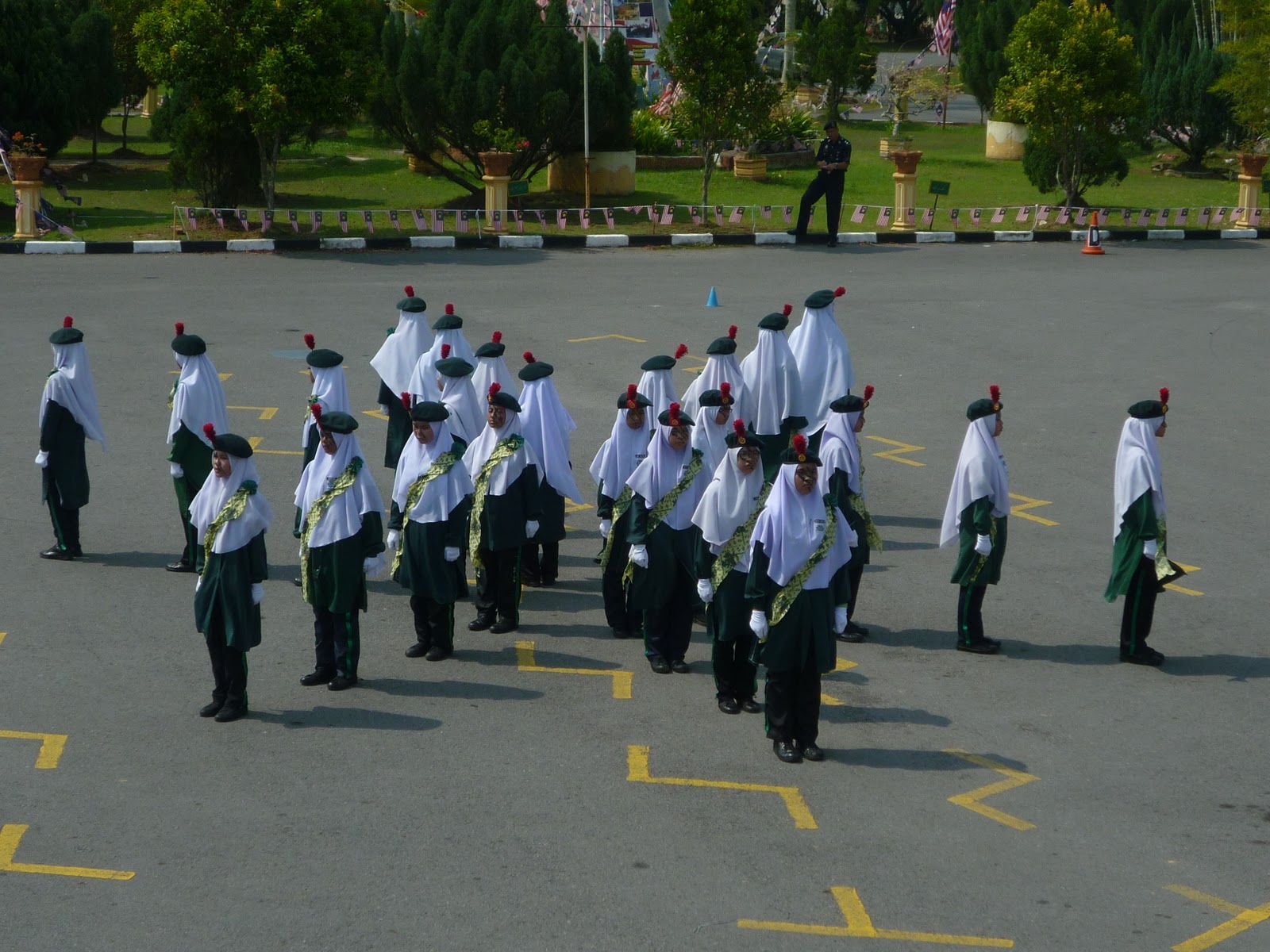 SMKA TAHAP: Pertandingan Kawad Kaki