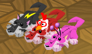 Animal Jam's Plushie Collection: Wolf Plushies
