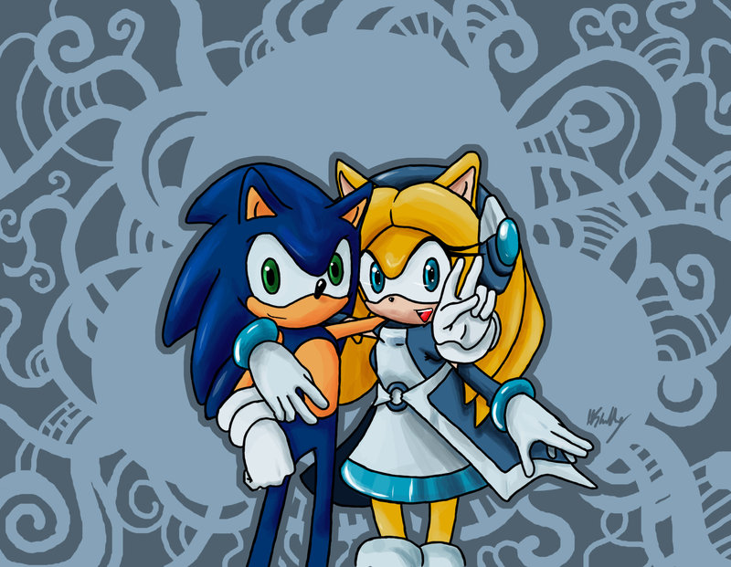 Sonamy: Capitulo 4: shadaria y como sonic y maria se conocieron
