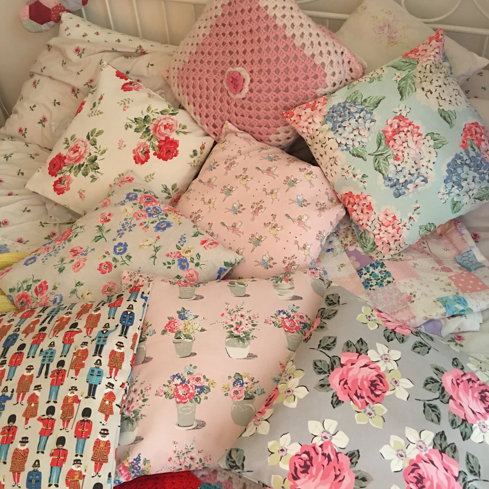 Patchwork and lace: Cath kidston