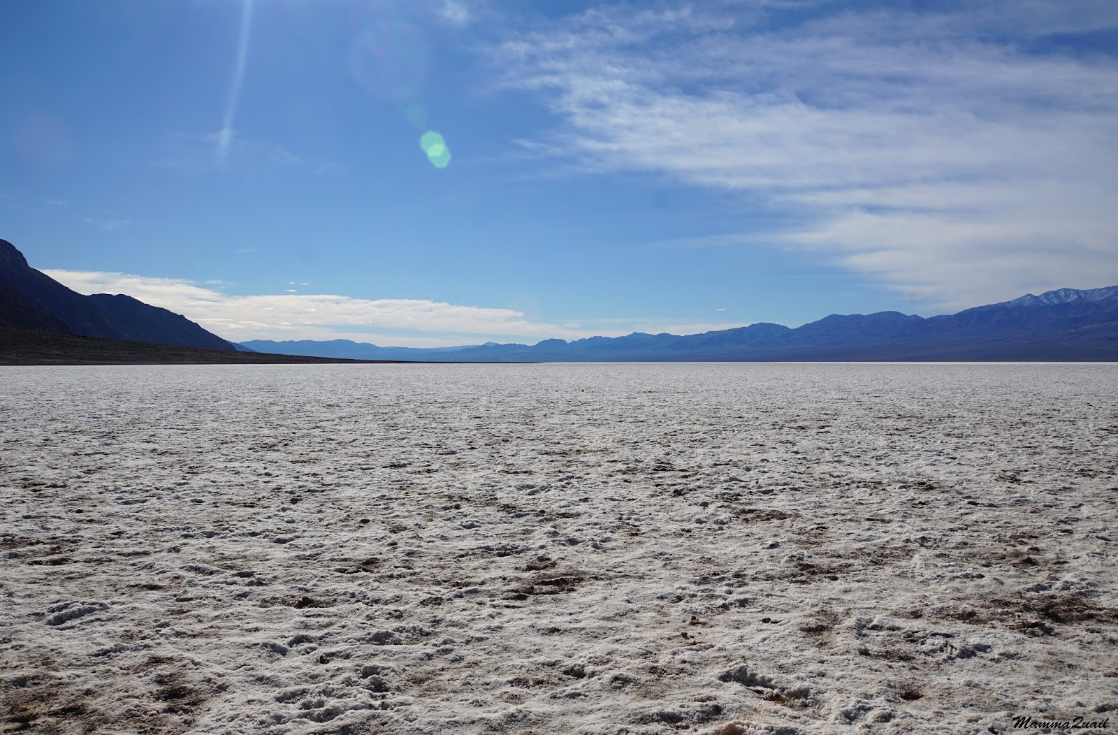 Mamma Quail Hiking California : The Lowest Place in America: Badwater ...