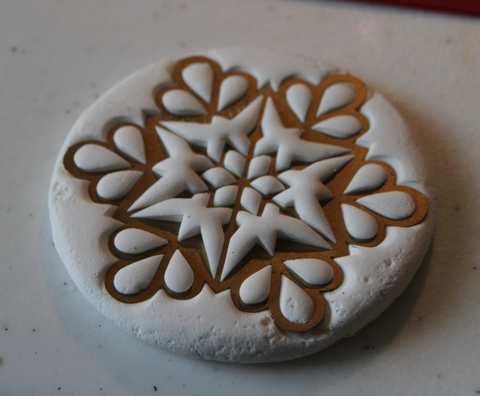 Today's Creations: Using Crayola Model Magic to create Card Embellishments