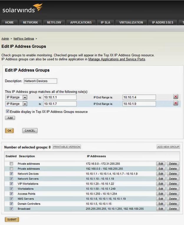 Trooper Thorn's IT documents: Solarwinds NetFlow Traffic Analyzer: How ...