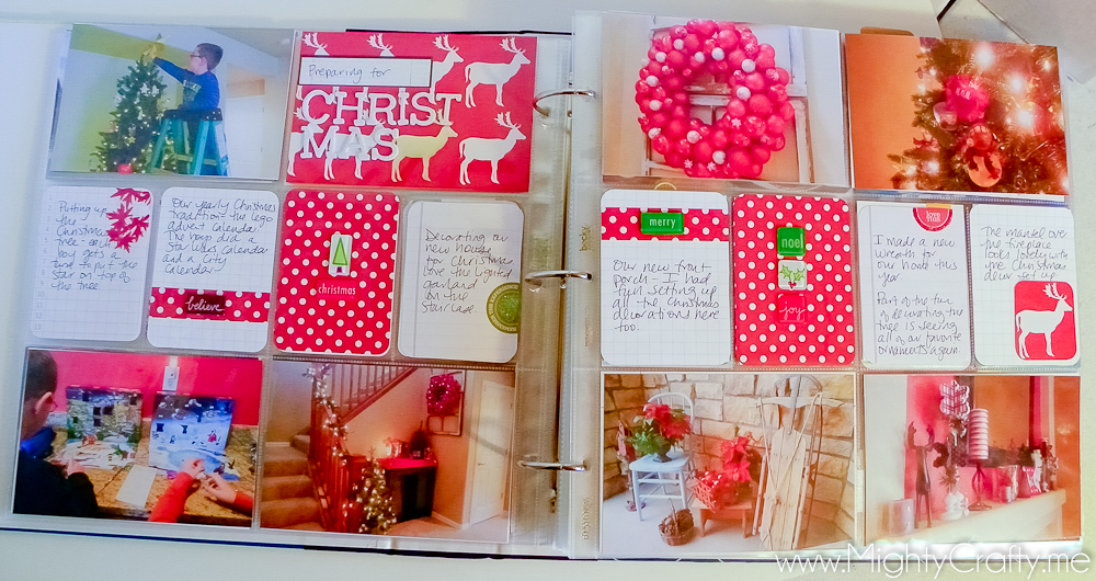 MightyCrafty: Project Life Layouts