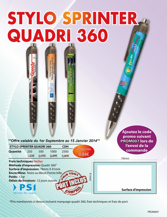 Stylo publicitaire personnalisé: Faites vous connaître grâce à nos ...