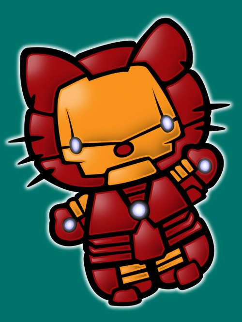 SerSan: Hello Kitty Mashups by Mark Hunter