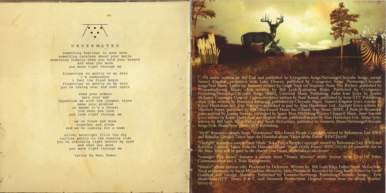 On The Road Again: Delerium "Poem"