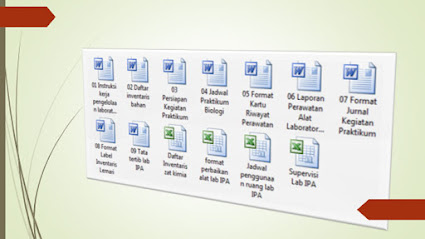 13 Contoh Format Administrasi Laboratorium IPA Word Excel