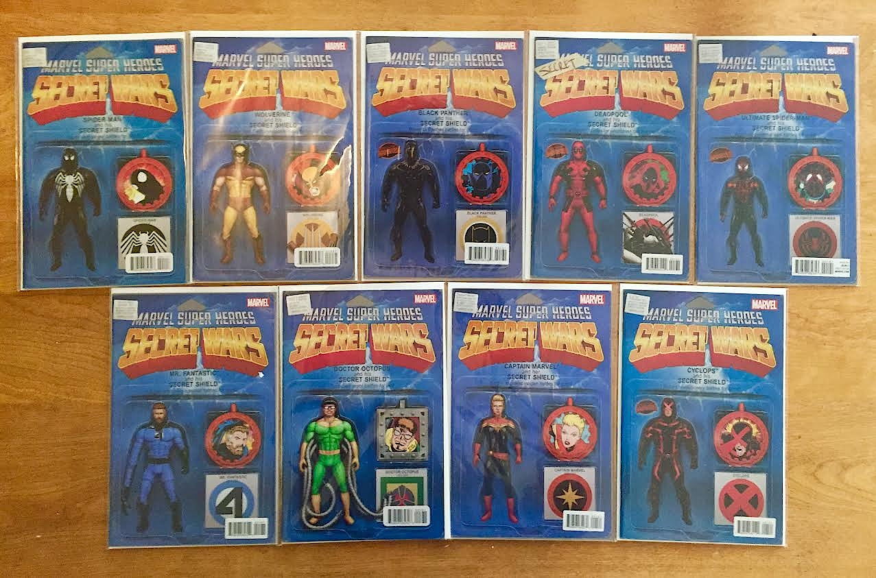 JIMSMASH ! ! !: SECRET WARS VARIANT COVERS