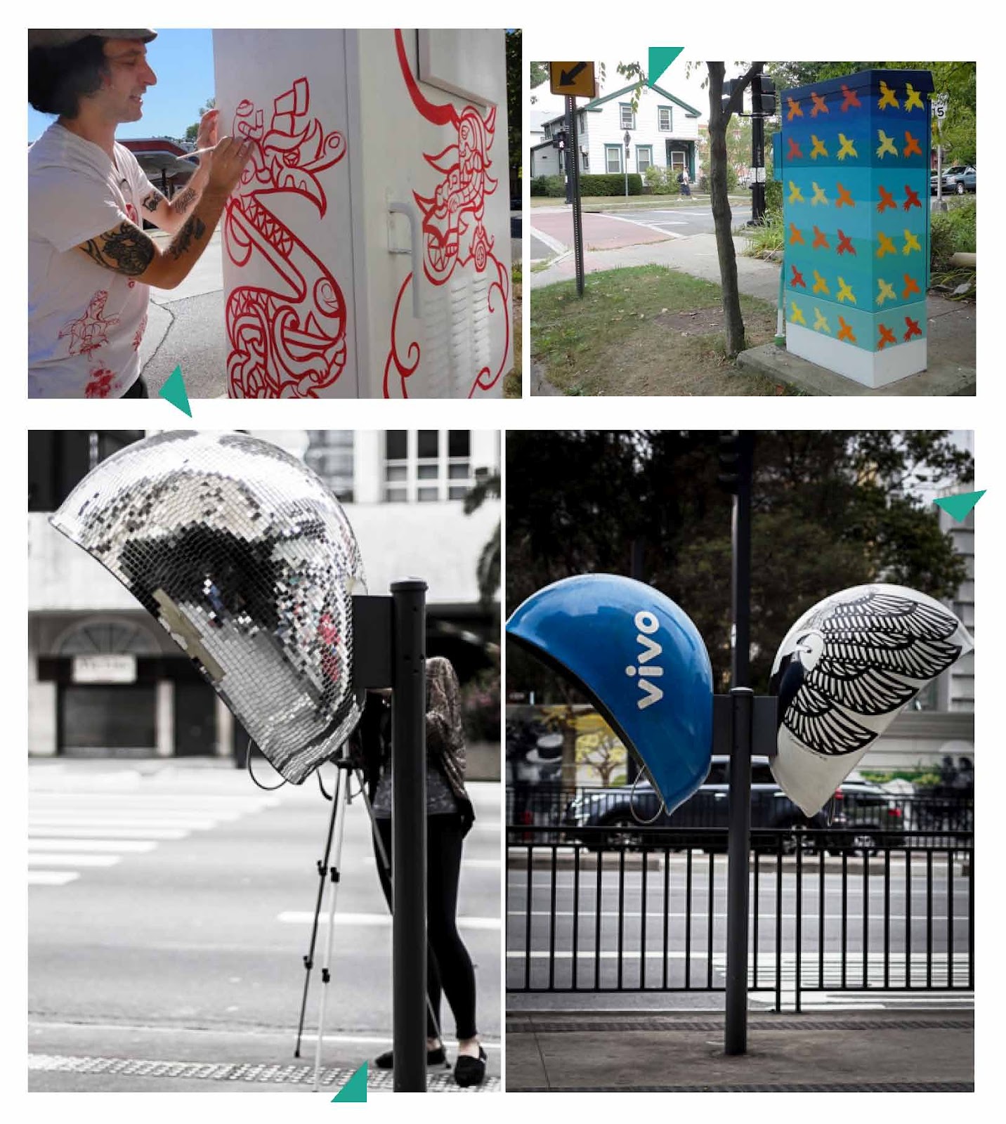 percent: utility boxes turned public art