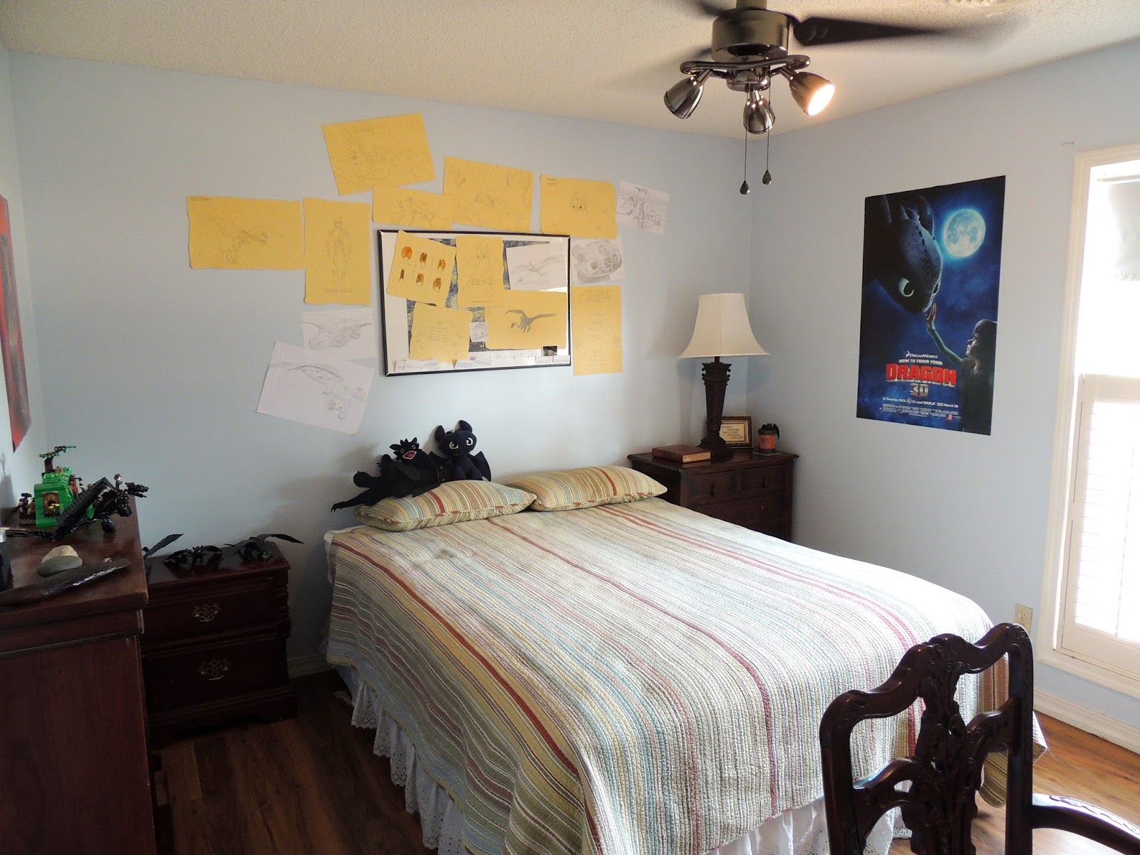 Toothless the Nightfury: The Room of an HTTYD Fan!