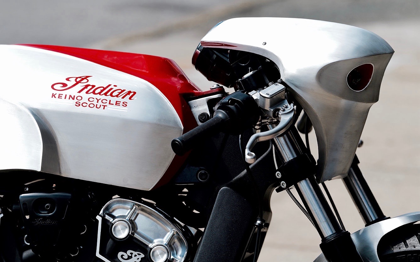 Indian Cafe Racer - Inazuma café racer