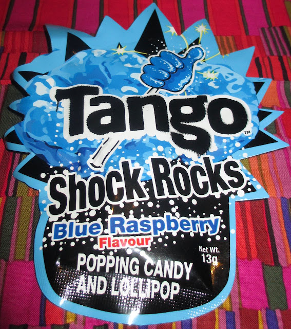FOODSTUFF FINDS: Tango Blue Raspberry Shock Rocks (BHS) [By @cinabar]