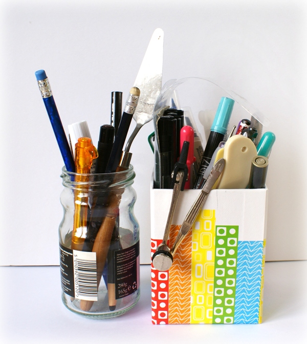 Jennifer's Jumbles: Tutorial - Vintage Book Pen Pot