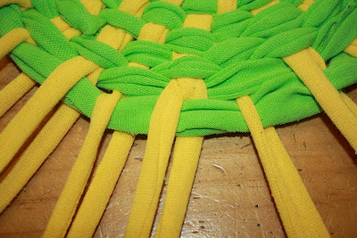 Once Upon a Family: Hula Hoop Woven Rugs