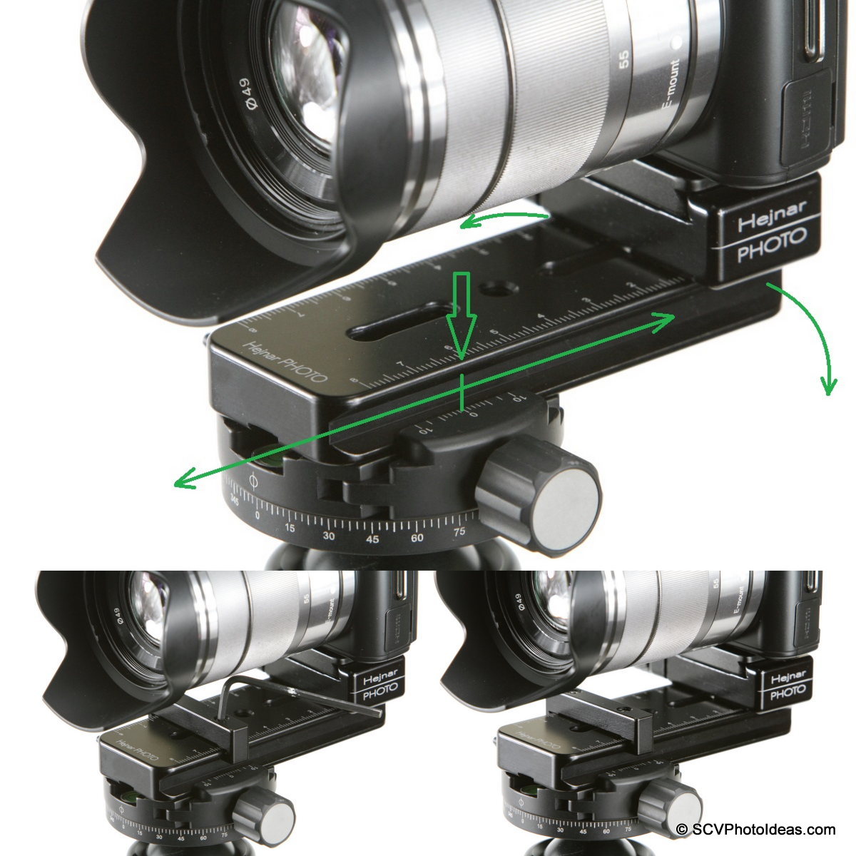 S.C.V. Photography Ideas: Create a Mini Multi-Row Panorama Head for ...