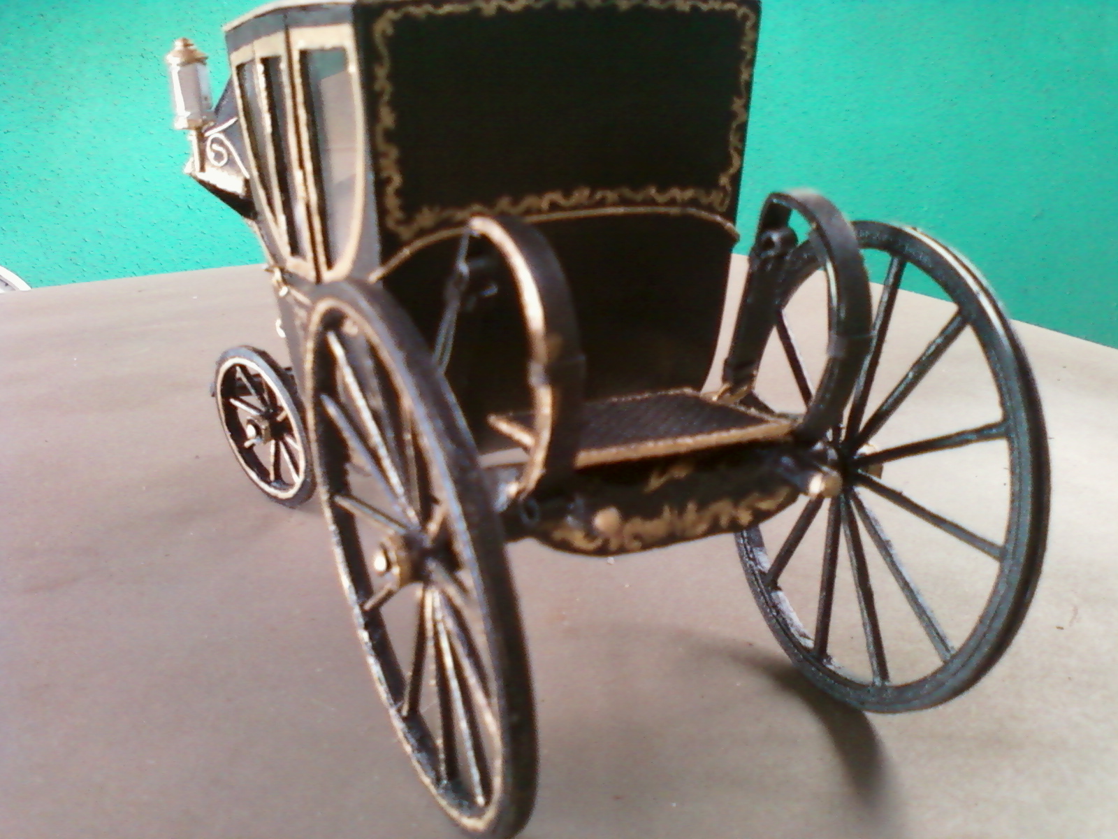 Diário de CΘNĐE ŦEЯRANΘVA: Carruagem "Berlinda" em escala