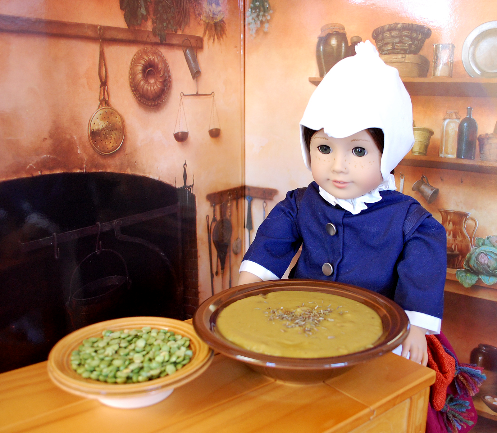 A Peek into the Pantry: Jane's Pease Pottage & The Great Doll Blog Award