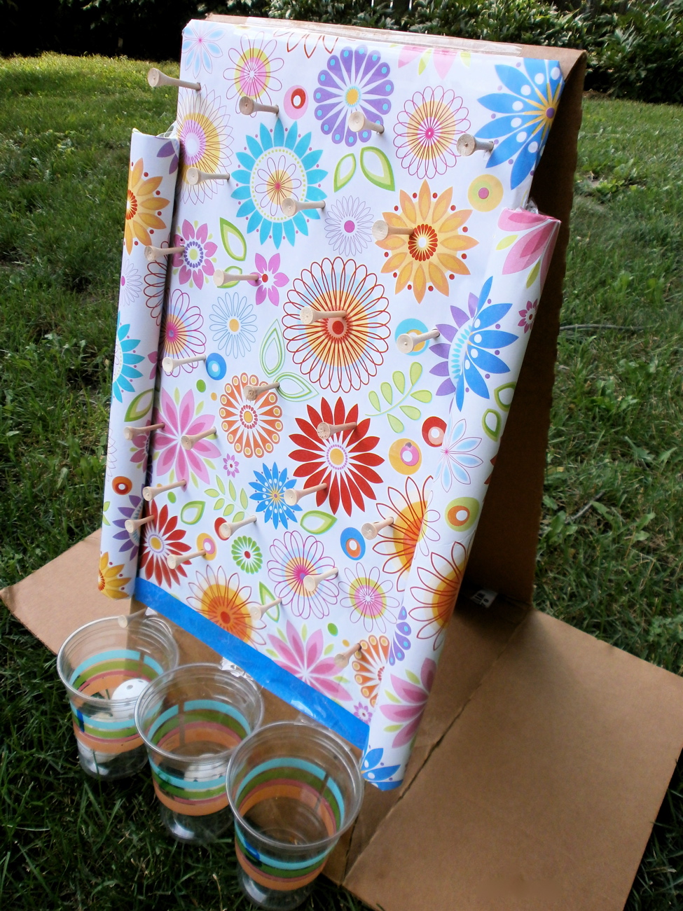 Roots of Simplicity: Cardboard Mini Plinko Carnival Game