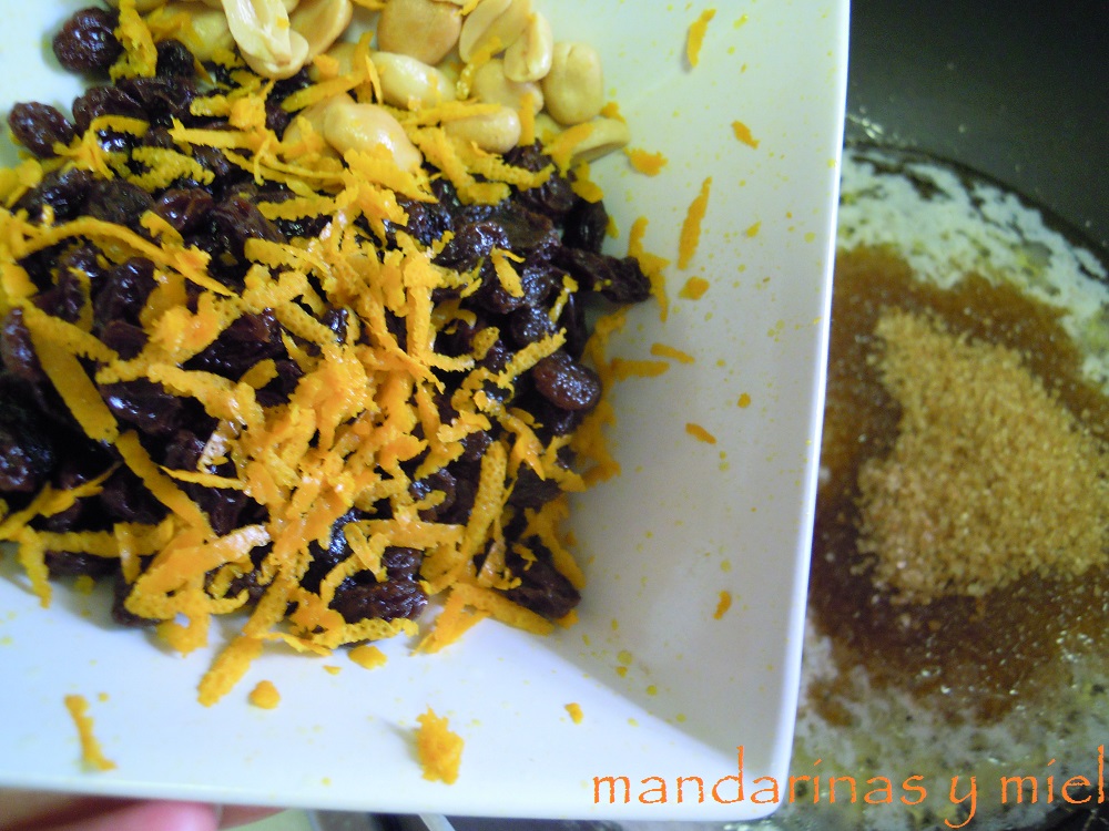 Mandarinas y miel : Manzanas rellenas asadas. Cooking the Chef