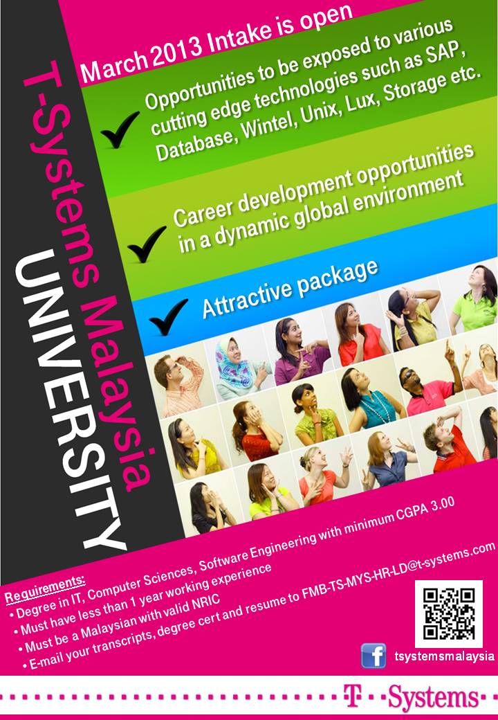 TSMY University: T-Systems Malaysia University Poster