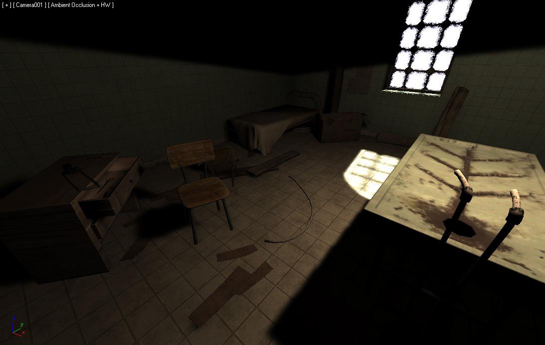 CG Environments by Sascha Henrichs: Art_I_09 Asylum Scene