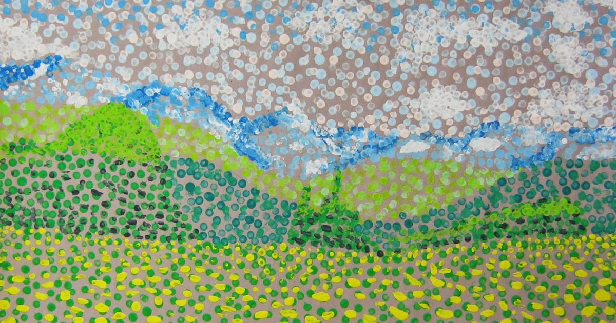 Mr. B's Studio Art 2015-16: Pointillism