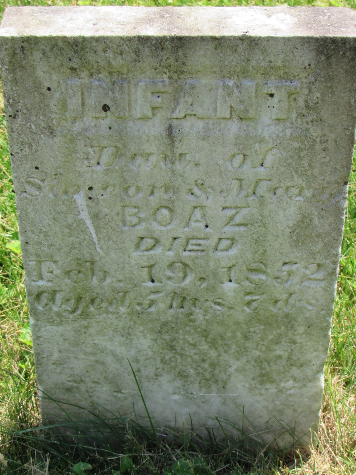 A Walk Through The Tombstones: Flatrock Baptist Cemetery