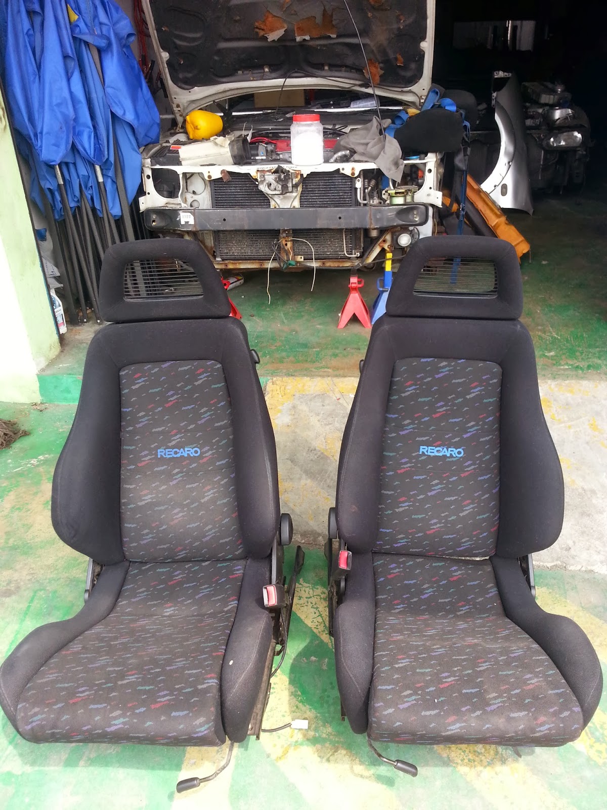 Dingz Garage: Seat recaro fishnet string