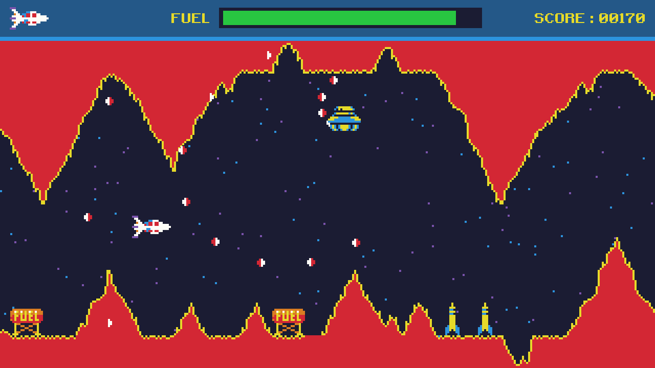 Indie Retro News: GALAXY FORCE - Bullet hell shooter inspired by ...