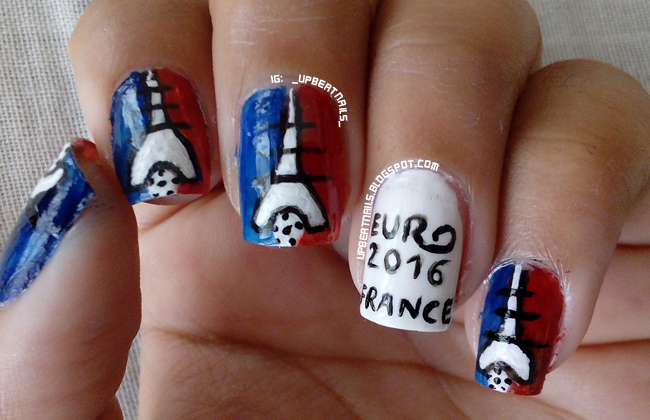 ABC Challenge: F is for France | Nail Art Challenge - Upbeat Nails ...