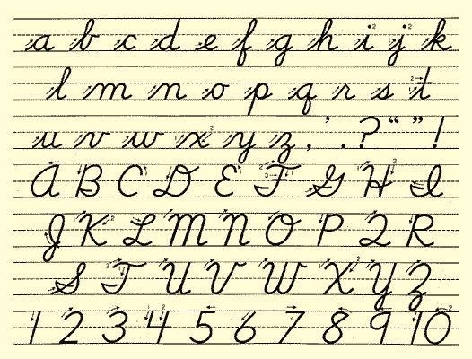 Patchwork Reflections: cursive