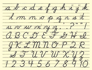 Patchwork Reflections: cursive