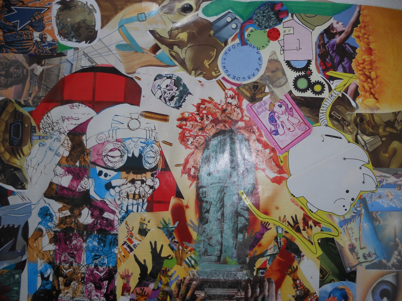 Surrealismo equipo : traviesos: Collage surrealista