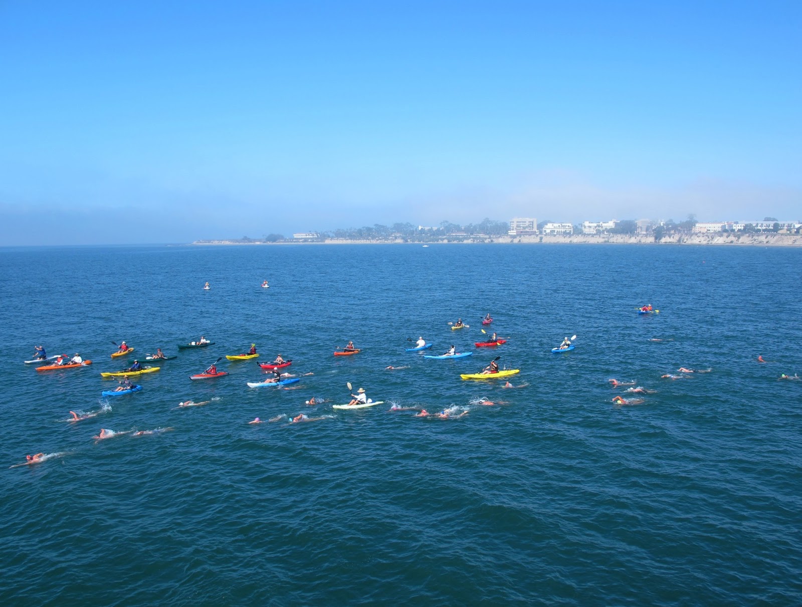 Tridiots: Semana Nautica Santa Barbara 6-Mile Ocean Swim - July 14, 2013
