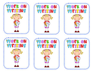 KinderTastic: Daily 5 Choice Cards