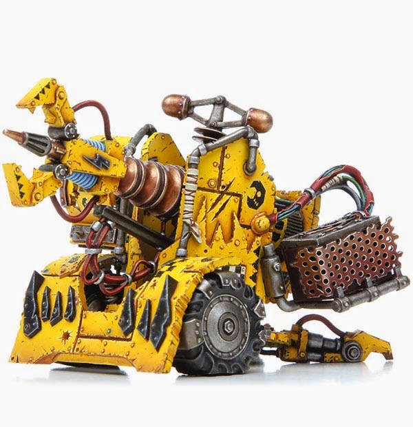 40K For the Win: WIP: Scratch built Mek Gunz