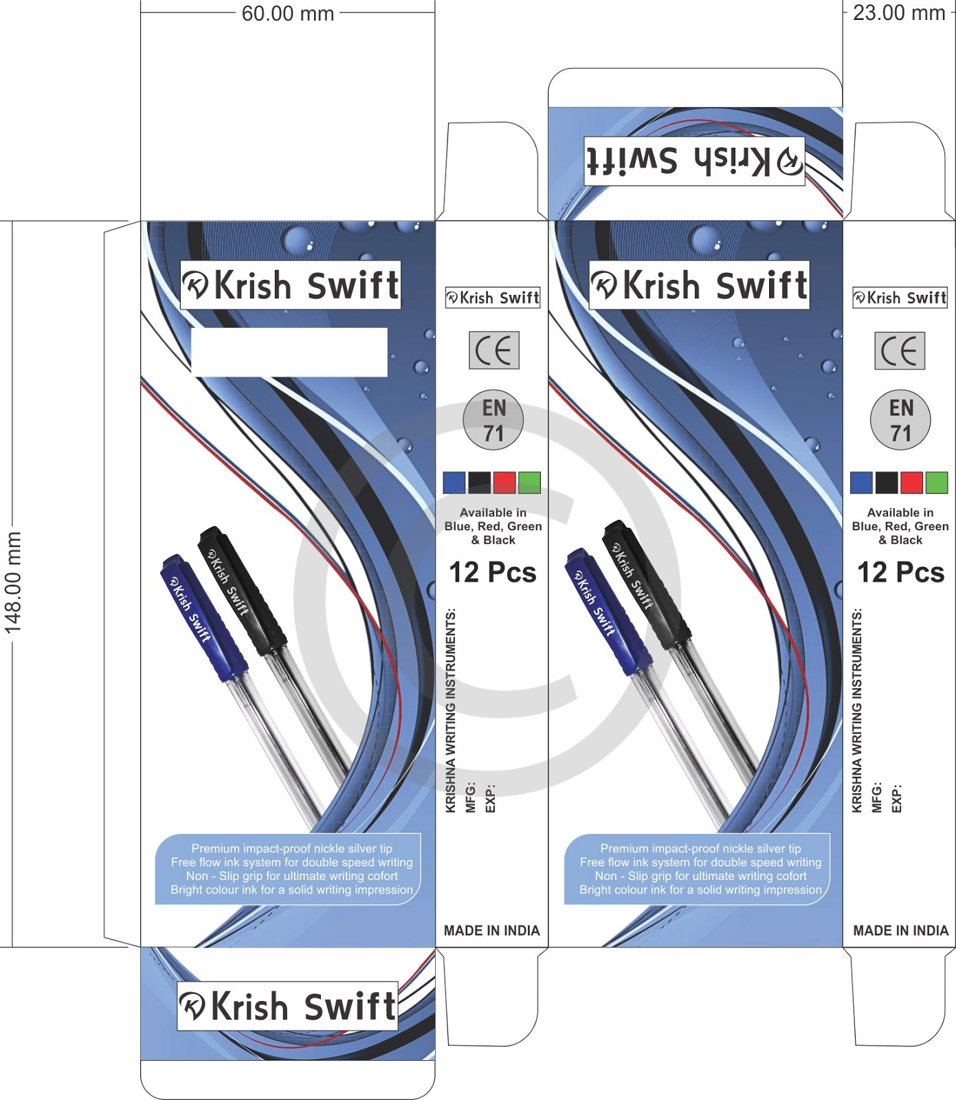 Graphics Design: Pen Pakagings