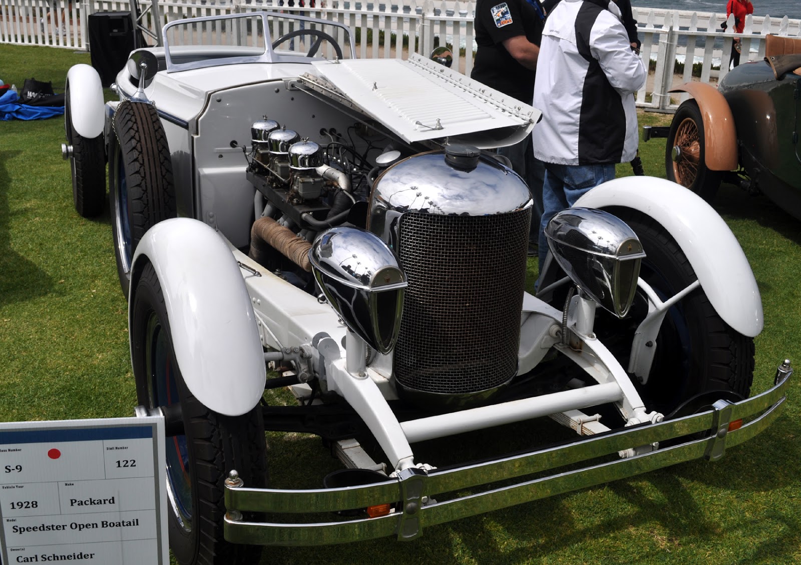 Just A Car Guy: 1928 Packard Speedster boattail from the driving museum,