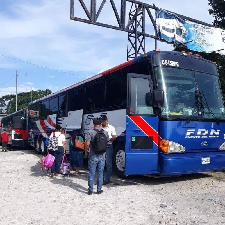Fuente del Norte, línea de autobús de Guatemala