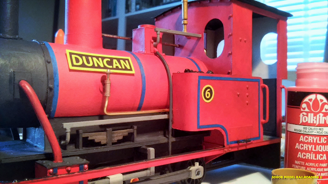 SodorModelRailroading: Scratch-Building Duncan | 16mm Scale
