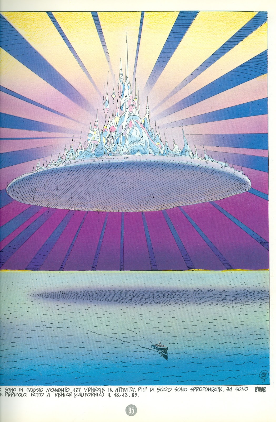 IL LETTORE IMPENITENTE: MOEBIUS - VENEZIA CELESTE - Milano Libri 1984 ...