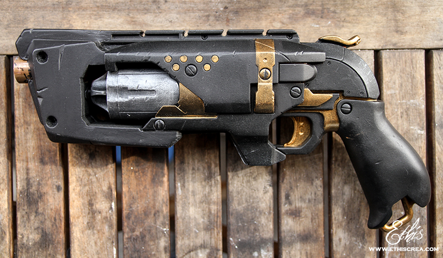Nerf Hammershot diesel / Steampunk custom | Ethis Crea