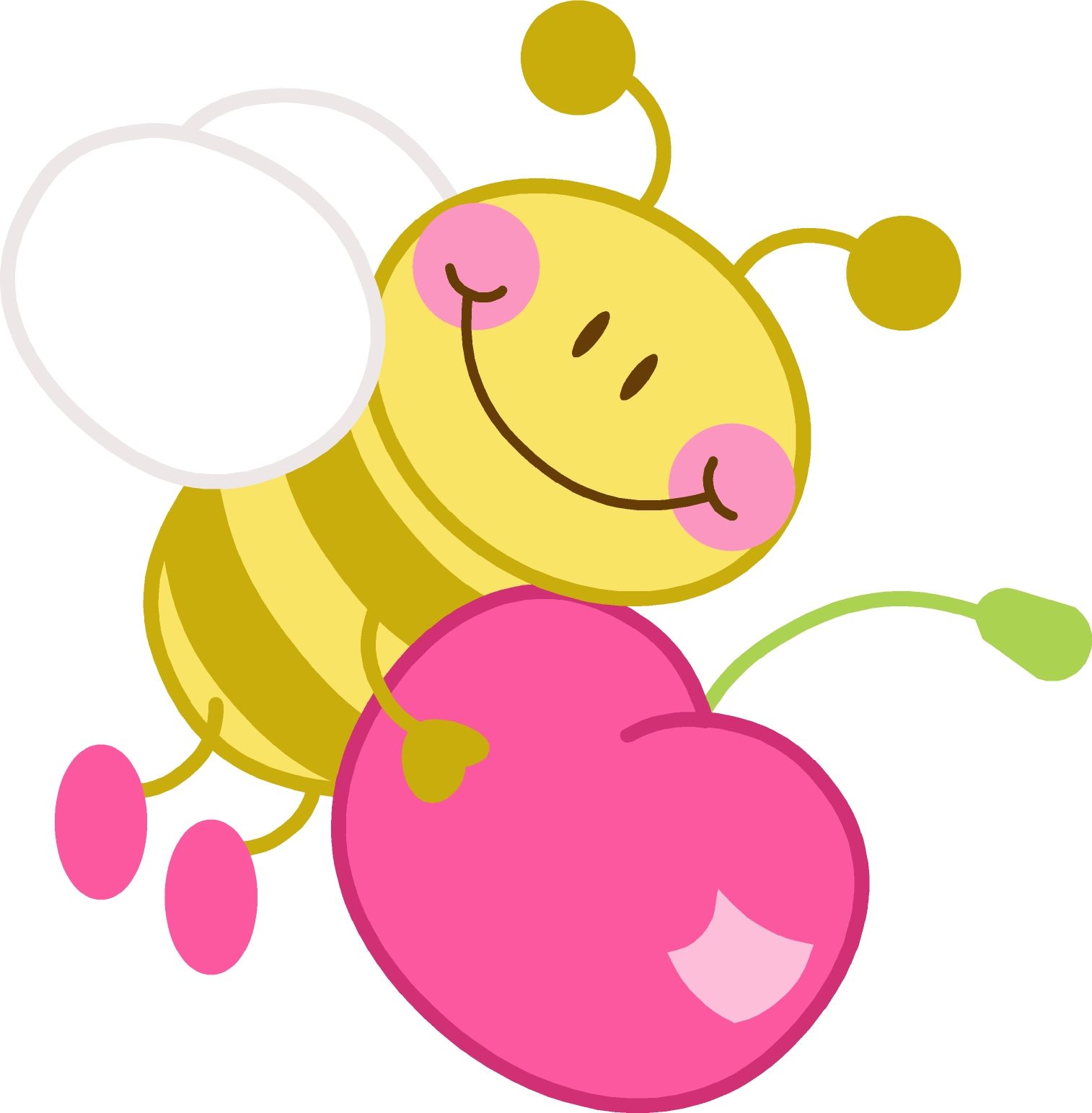 Dibujos de abejitas tiernas - Imagui