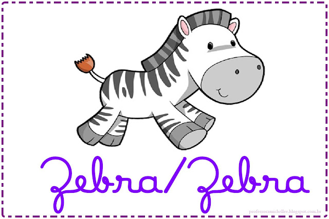 Professora Michelle: Cartazes de animais em inglês